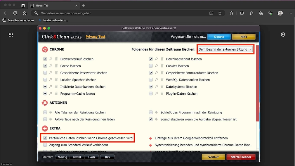 Chrome-Verlauf beim Beenden automatisch löschen - COMPUTER BILD