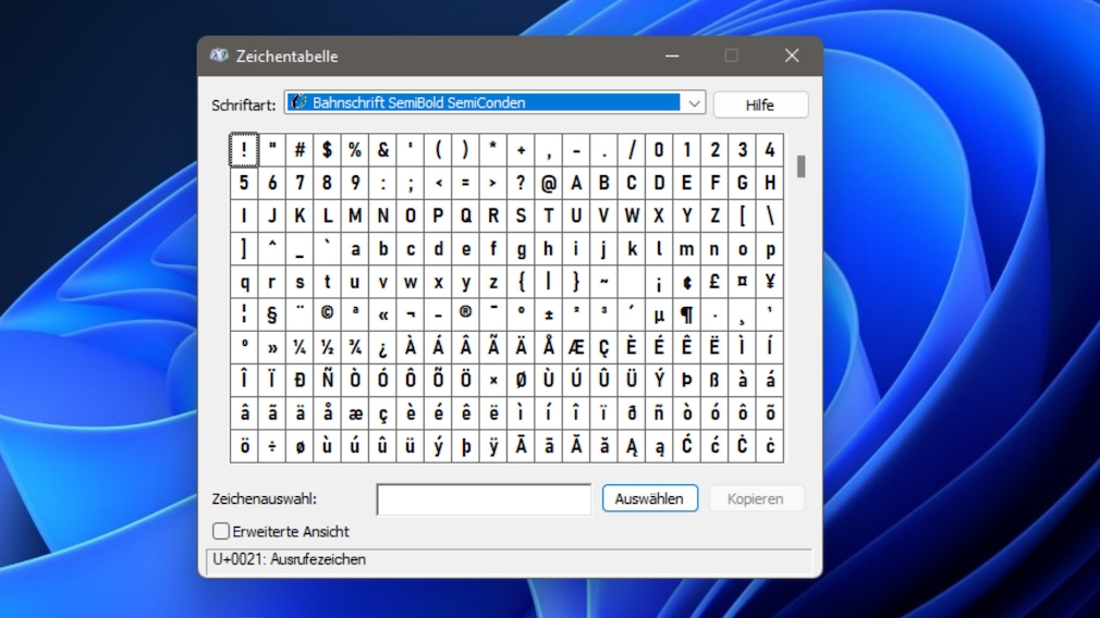 Windows: Zeichentabelle öffnen und nutzen - COMPUTER BILD