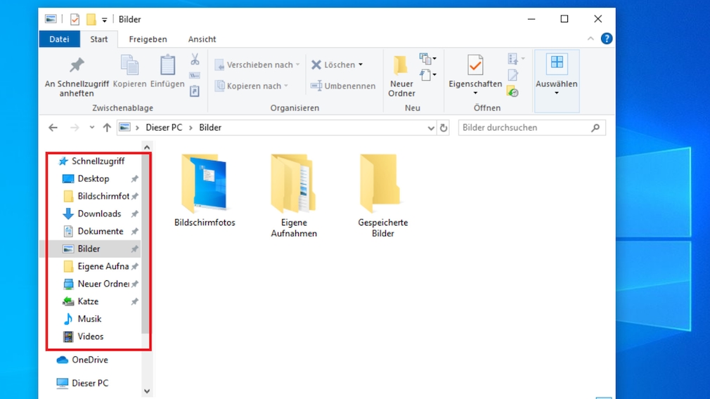 Windows: Ordner-Schnellzugriff anlegen - COMPUTER BILD