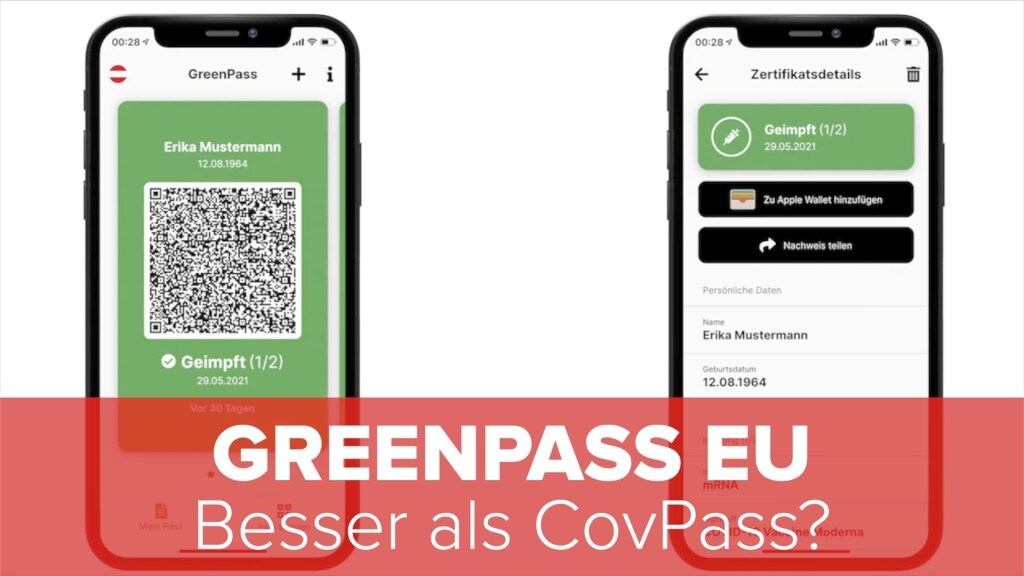 CovPass: Ist GreenPass die bessere Alternative? - COMPUTER BILD