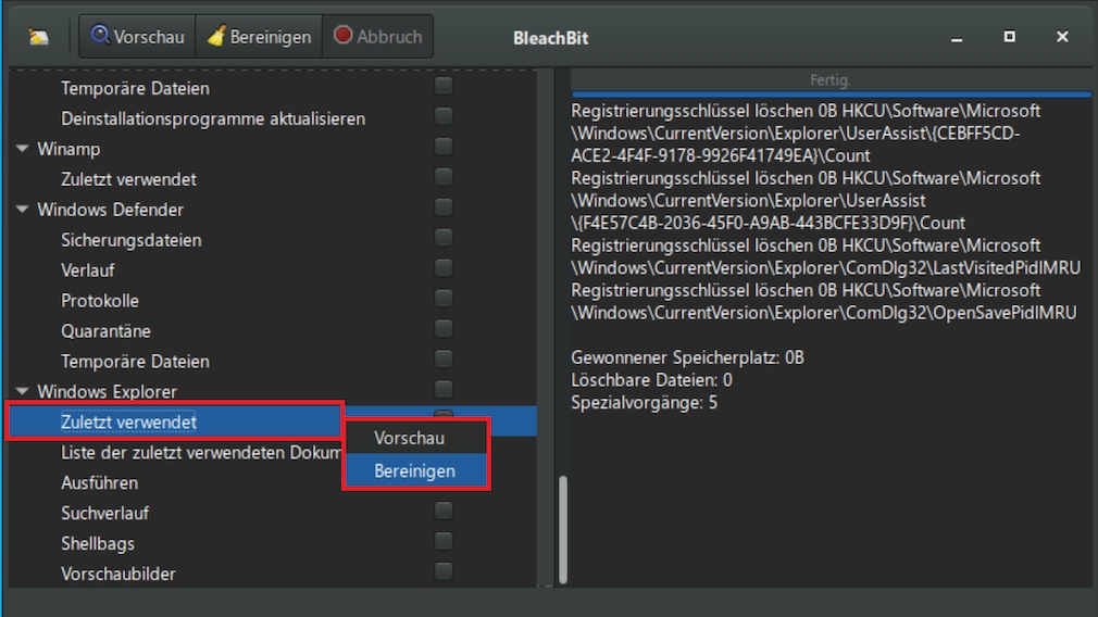BleachBit: Review des Tuning-Tools für Windows und Linux - COMPUTER BILD