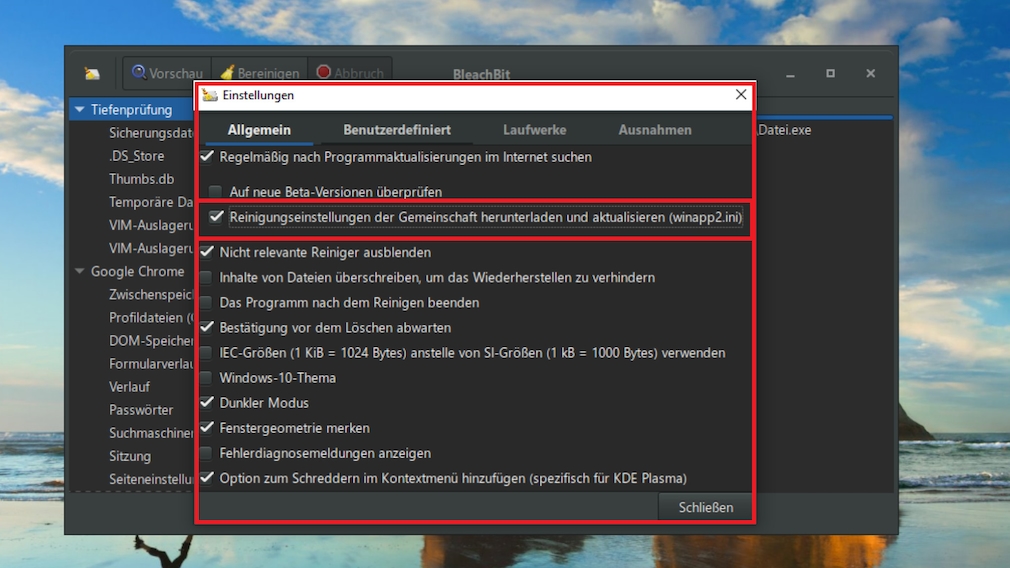BleachBit: Review des Tuning-Tools für Windows und Linux - COMPUTER BILD