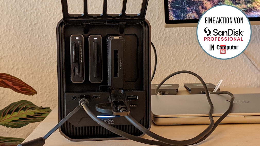 Lesertest SanDisk Professional PRO-Dock 4 - COMPUTER BILD