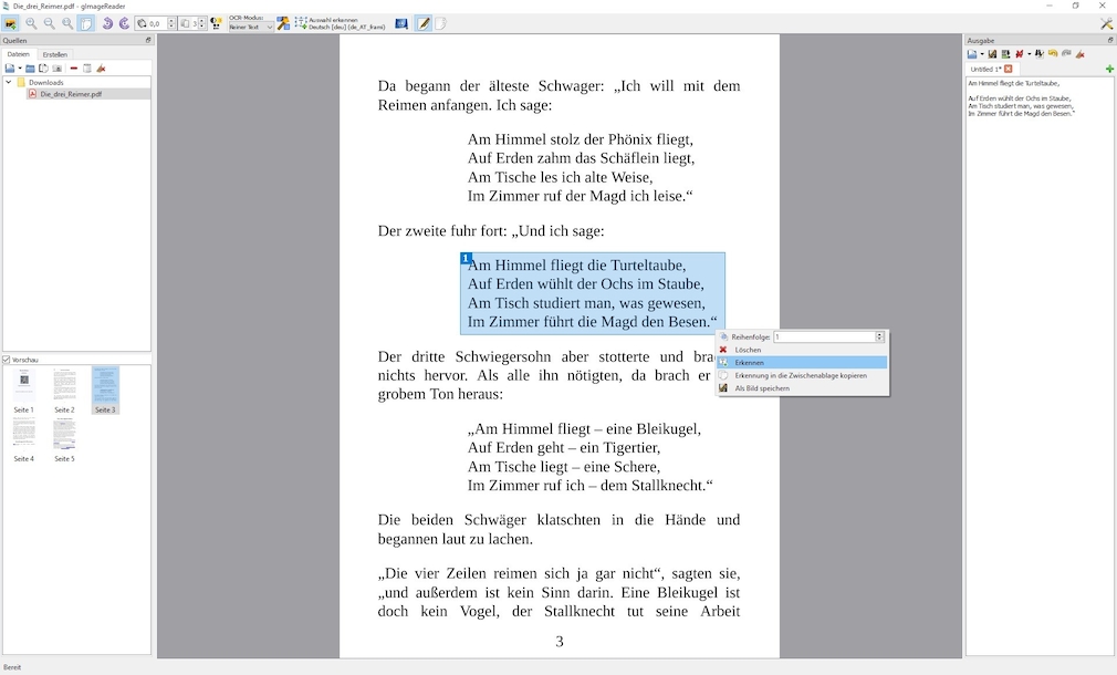 Gimagereader Scanner GImageReader Qt5 OCR Application