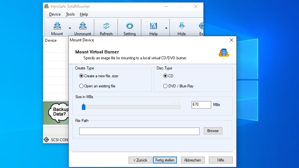 CD brennen ohne Laufwerk: Der TotalMounter macht es möglich - COMPUTER BILD