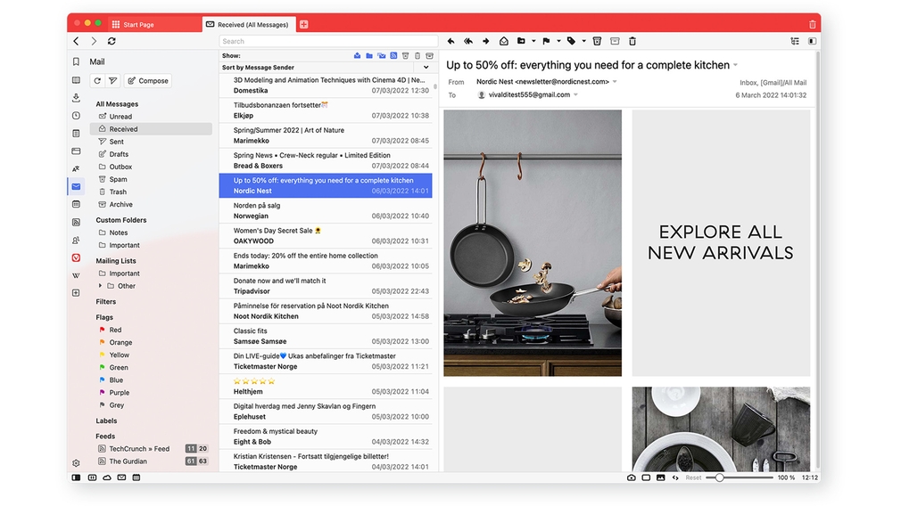 Vivaldi Mail 1.0 mit Kalender und Feed ist da - COMPUTER BILD