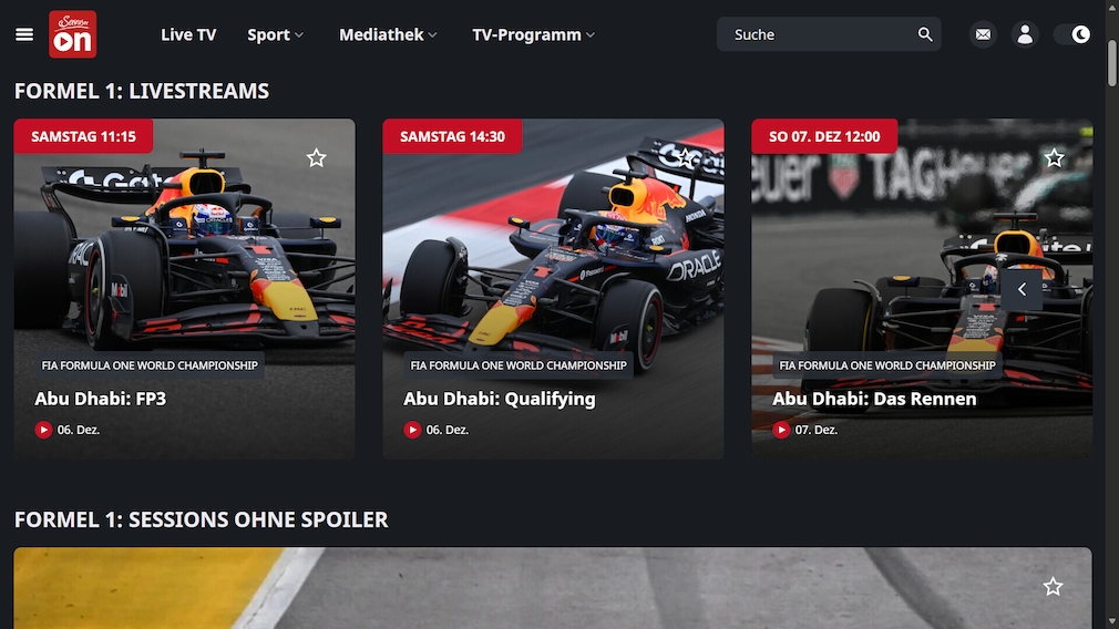 Formel 1 in Abu Dhabi: Das letzte Rennen heute live im TV und Stream ...