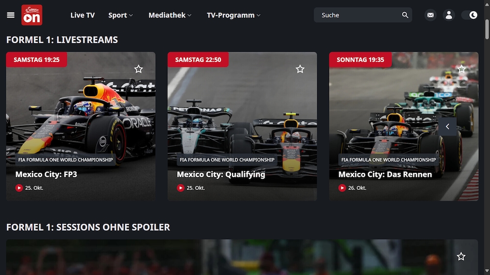 Formel 1 in Mexiko heute live im TV und Stream - COMPUTER BILD