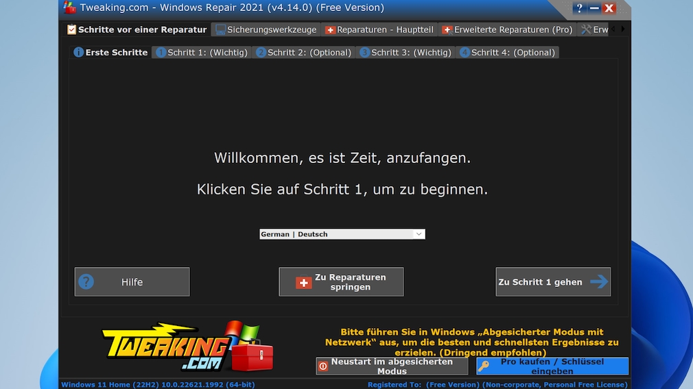 Windows Repair: Review (Test), Tipps und Alternativen - COMPUTER BILD