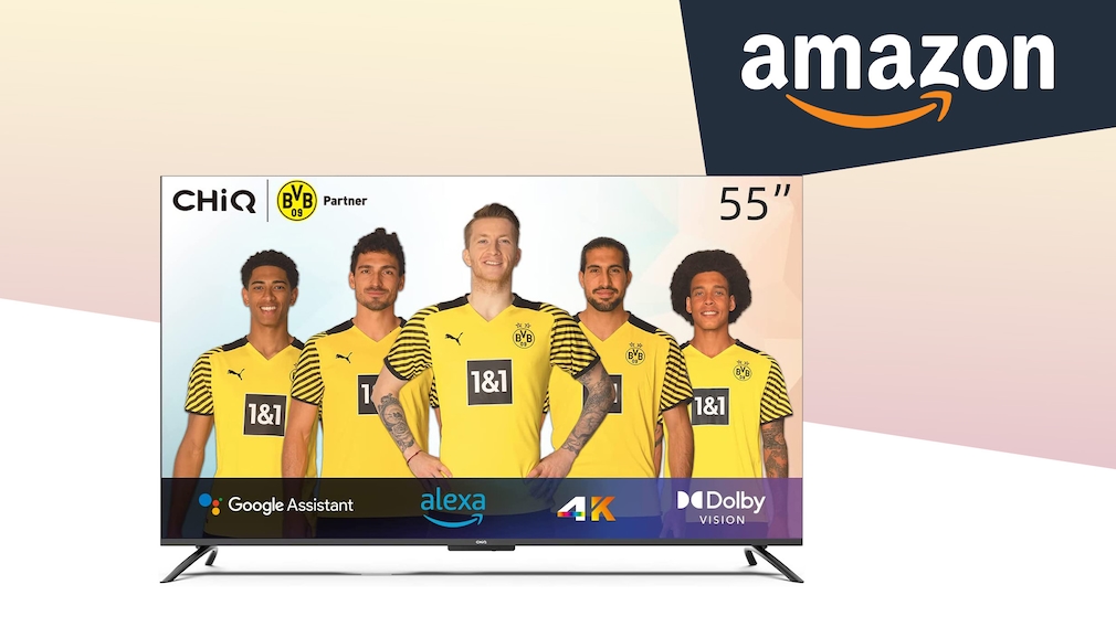 Amazon: CHiQ-TV mit 55 Zoll und 4K durch Coupon für nur 379 Euro ...