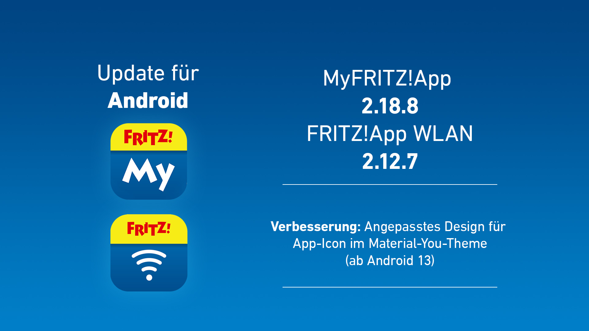 AVM Fritz-Apps: Neue Funktion für Android 13 - COMPUTER BILD