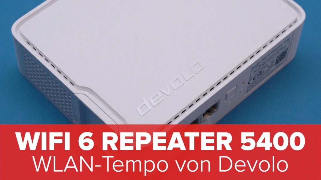 Devolo WiFi 6 Repeater 5400: Tempo für zu Hause - COMPUTER BILD