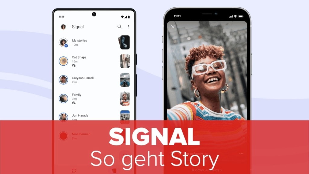 Signal: Messenger bekommt Story-Funktion - COMPUTER BILD