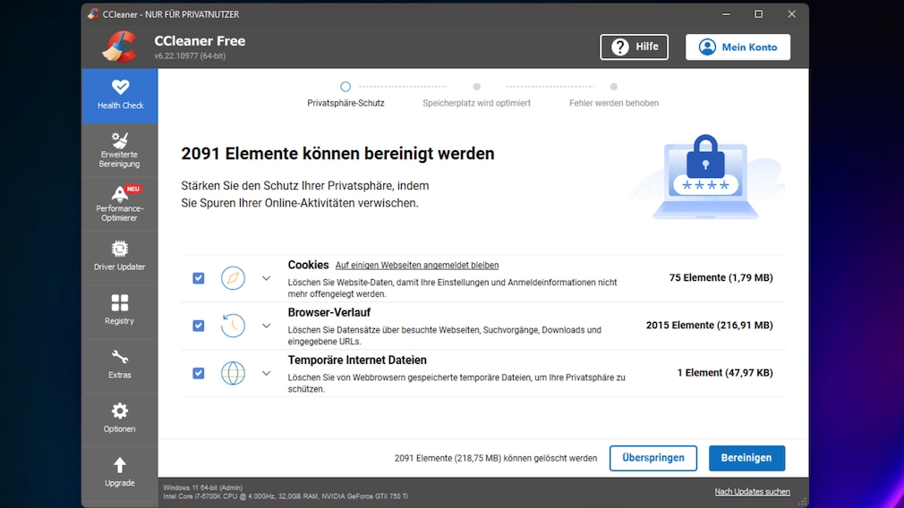 PC Health Check: Diese Tools durchleuchten Windows - COMPUTER BILD