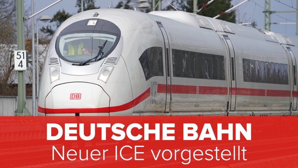 Deutsche Bahn: Neuer ICE vorgestellt - COMPUTER BILD