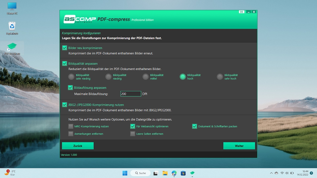 ASCOMP PDF-compress: Jetzt noch schnell zum Nulltarif abstauben ...