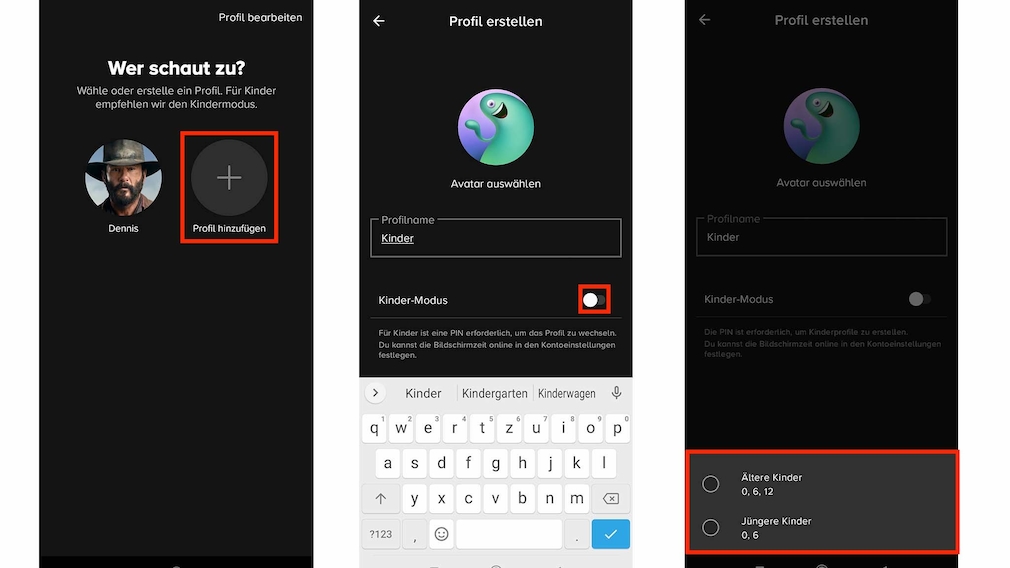 Paramount Plus: Profile erstellen - COMPUTER BILD