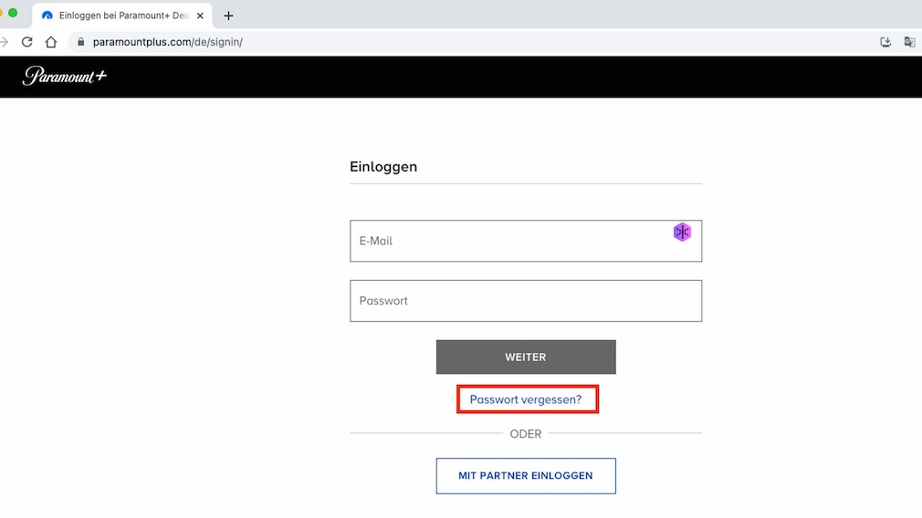 Paramount+ Passwort vergessen? So setzen Sie es zurück! - COMPUTER BILD