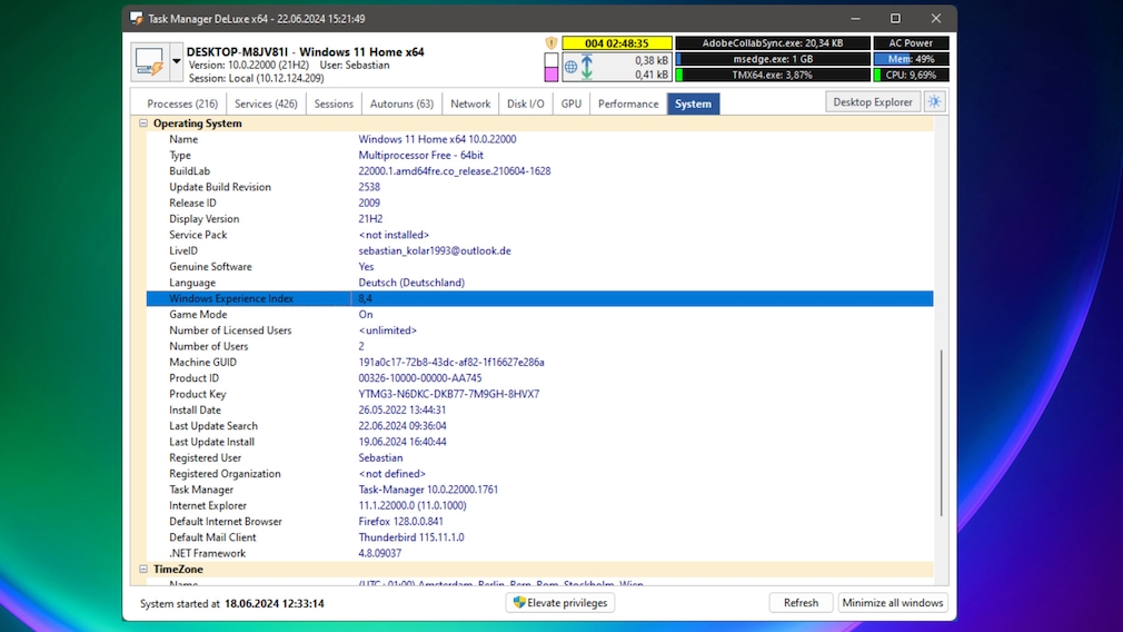 MiTec Task Manager Deluxe: Review und Tutorial - COMPUTER BILD