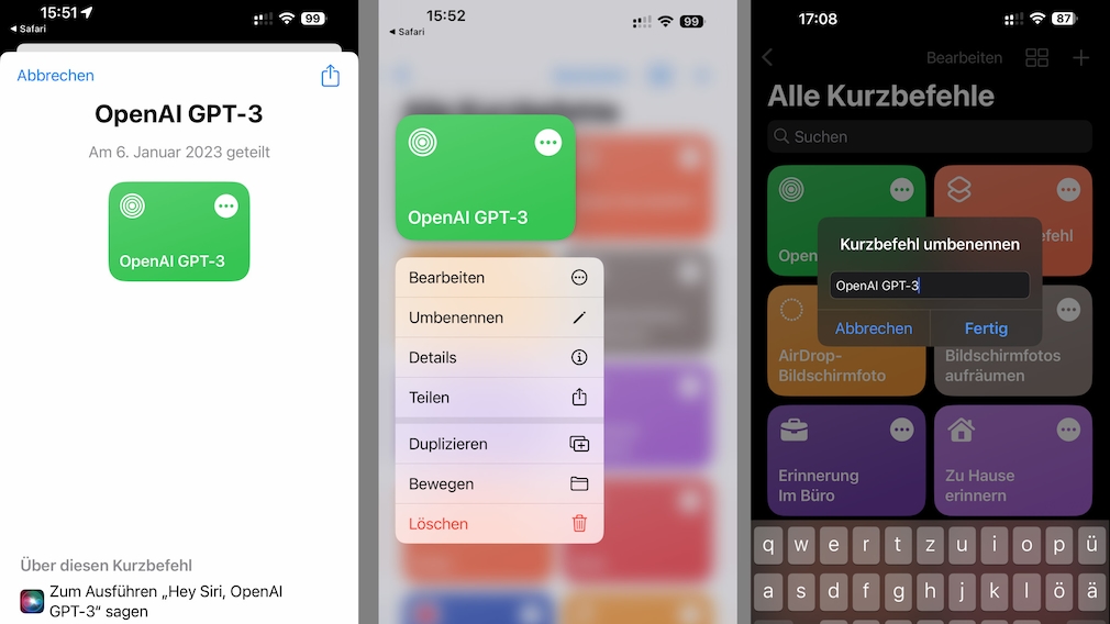 ChatGPT auf dem iPhone als Siri-Alternative - COMPUTER BILD