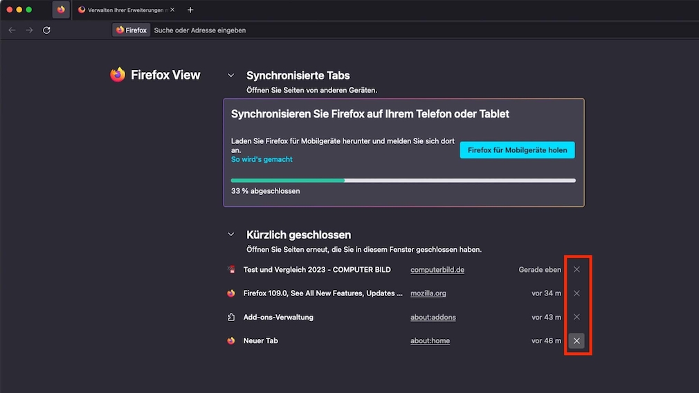 Firefox 109: Das sind die neuen Features - COMPUTER BILD
