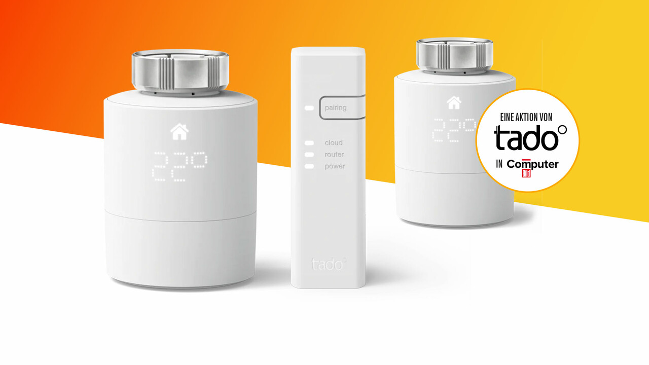 Starter Kit: Tado smarte Heizkörper-Thermostate V3+ - COMPUTER BILD