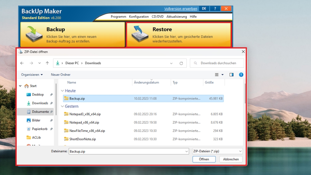 Ascomp BackUp Maker: Test des Datensicherers für Windows - COMPUTER BILD