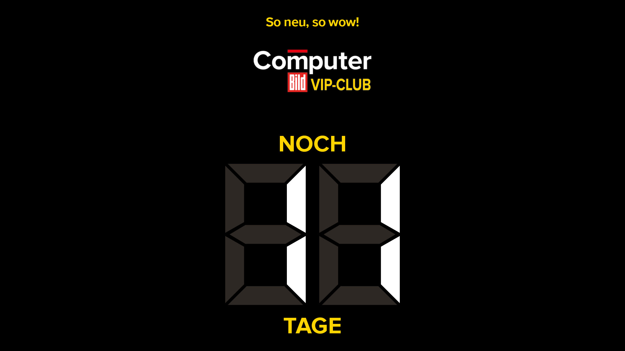 Countdown VIP-Club: Jetzt anmelden und profitieren - COMPUTER BILD