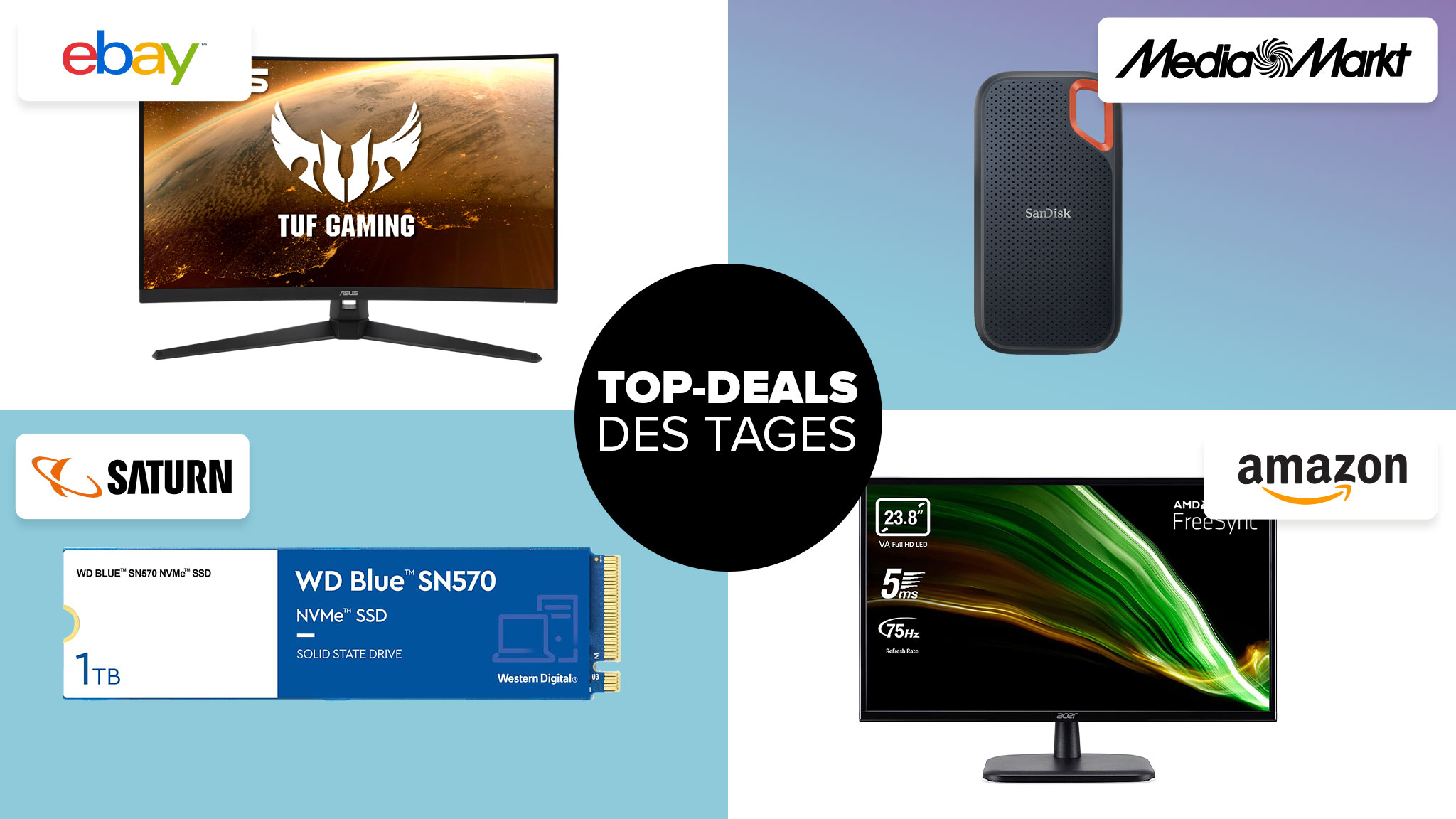 Top-Deals von Amazon, Ebay, Media Markt, Saturn im Überblick - COMPUTER ...