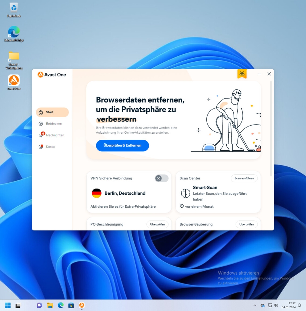 Avast One im Test - COMPUTER BILD