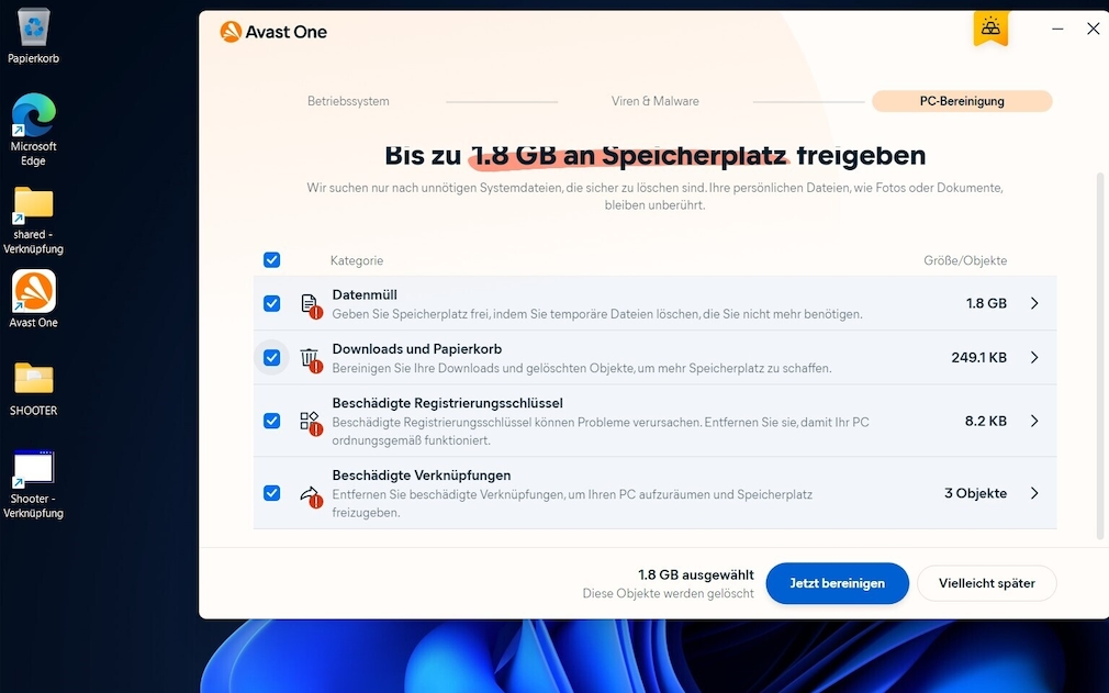 Avast One im Test - COMPUTER BILD