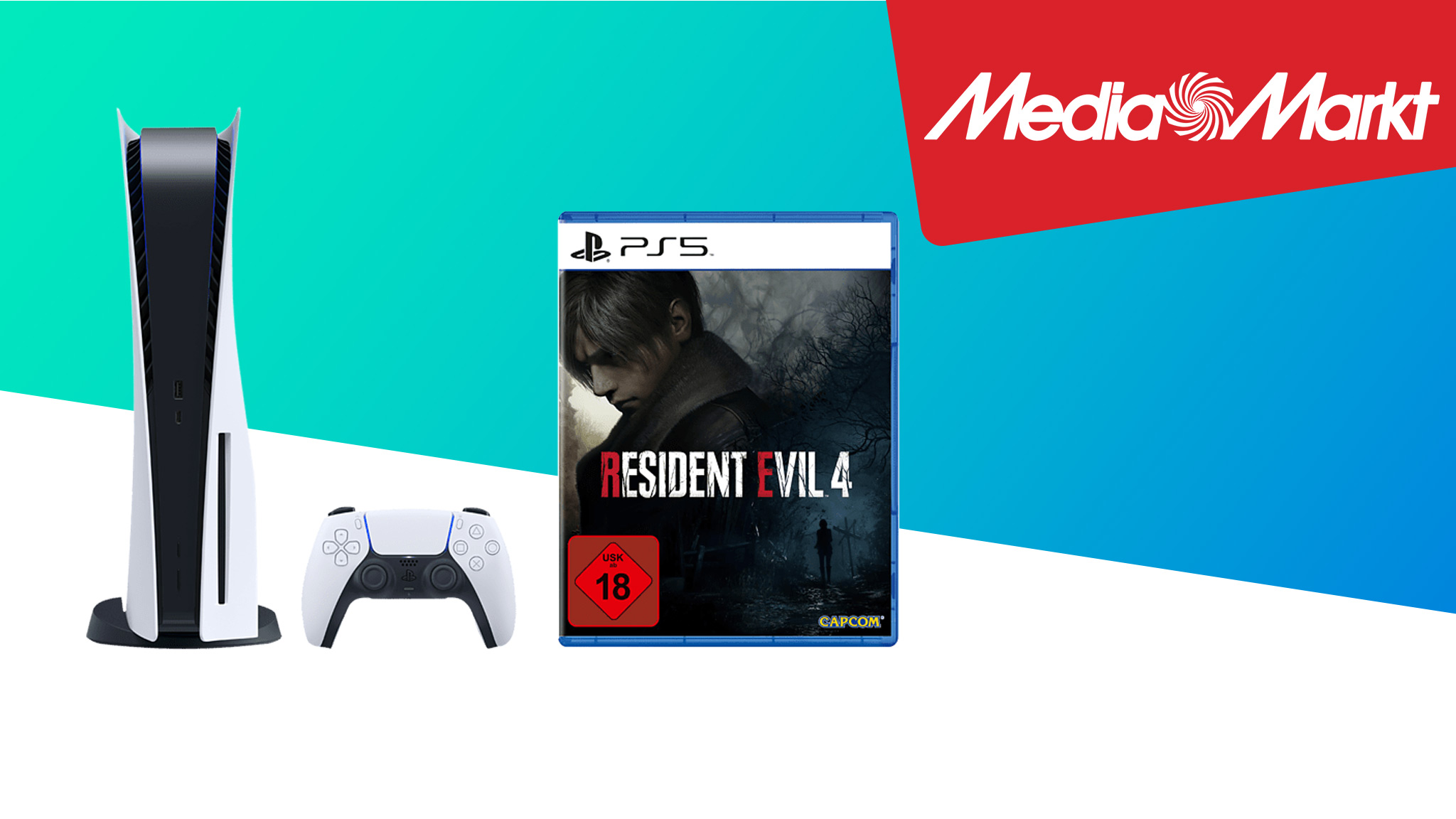PS5 Bei Media Markt Sony Konsole Mit Resident Evil 4 Remake Holen