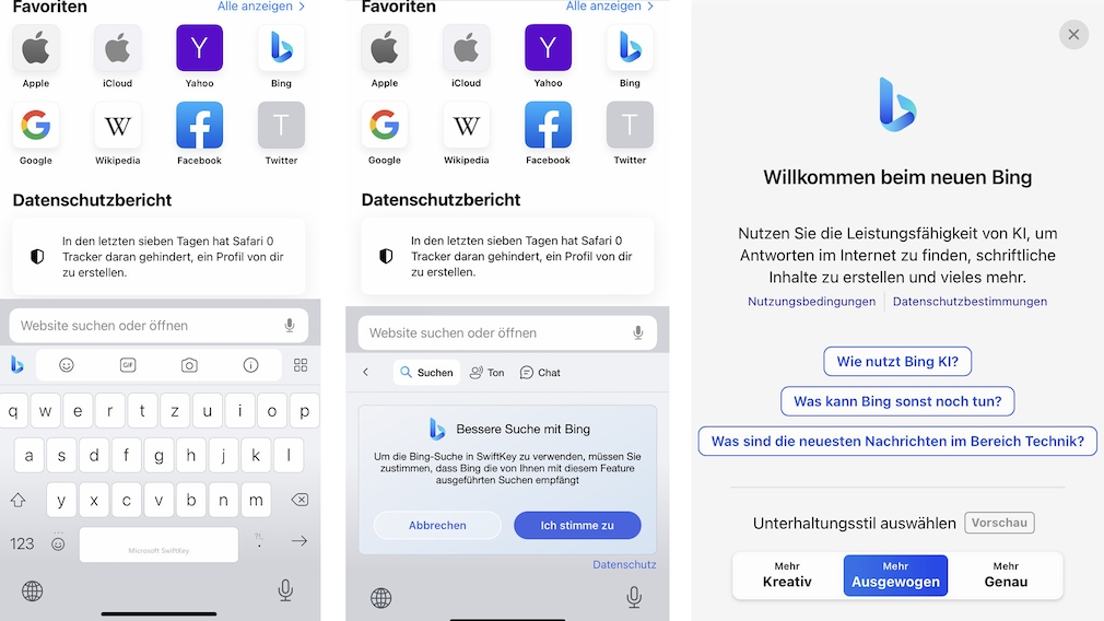 SwiftKey: Microsoft bringt die Bing-KI auf iPhone und Android ...