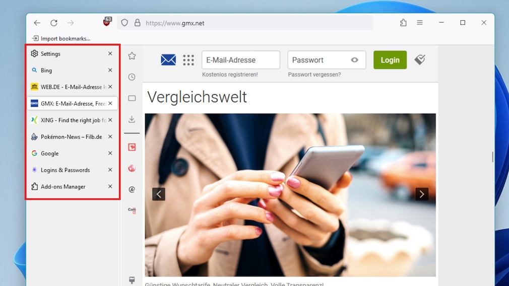 Pulse Browser: Review – Firefox mit Turbo-Tweaks - COMPUTER BILD