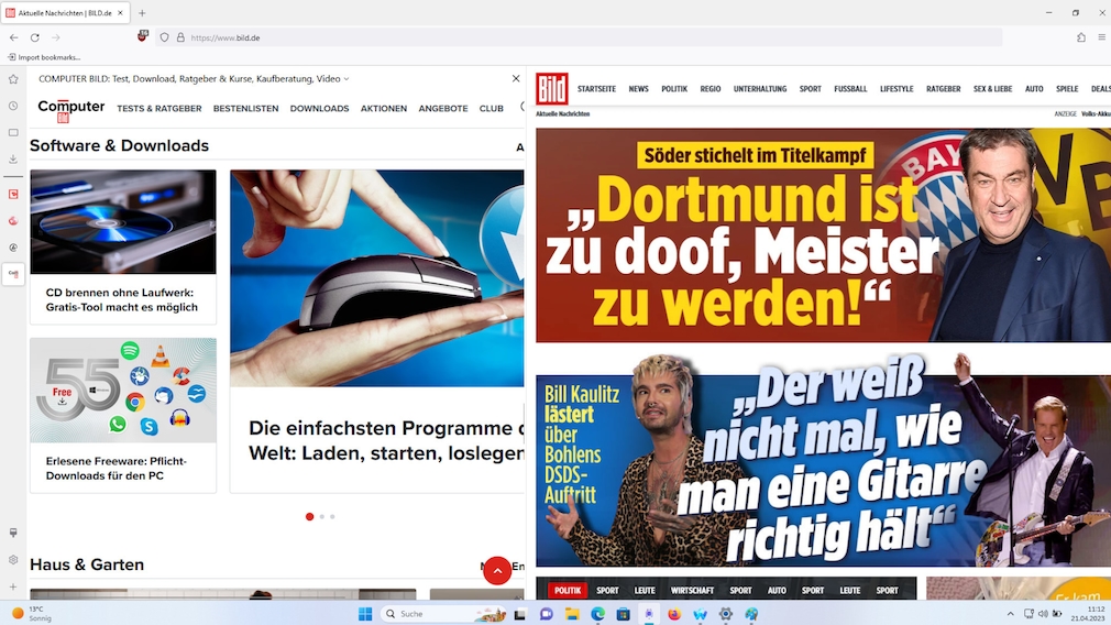 Pulse Browser: Review – Firefox mit Turbo-Tweaks - COMPUTER BILD