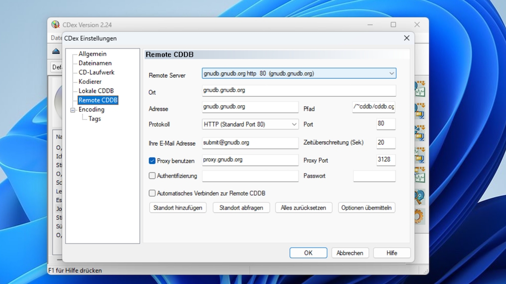 CDex: Anleitung zum Rippen von CDs - COMPUTER BILD
