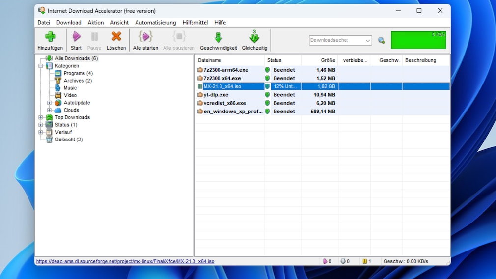 Internet Download Accelerator: Review des Booster-Tools für das ...