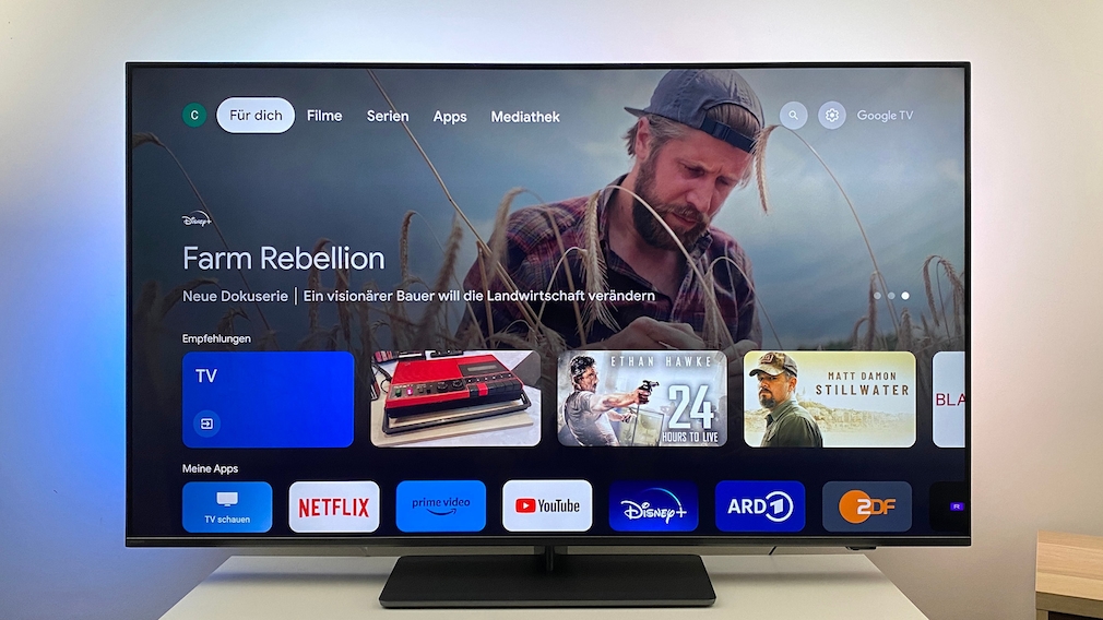 Philips PUS8808 im Test: Google macht den neuen Fernseher besser ...