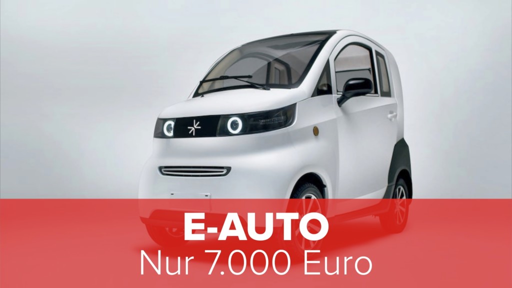E-Auto: Nur 7.000 Euro - COMPUTER BILD