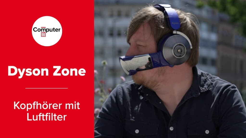 Dyson Zone im Test: Kopfhörer trifft Luftfilter - COMPUTER BILD