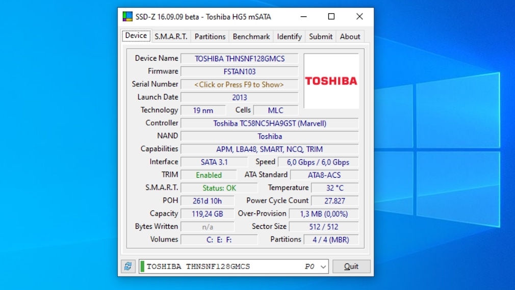 SSD-Infos auslesen: So geht es mit SSD-Z – einem portablen Tool ...