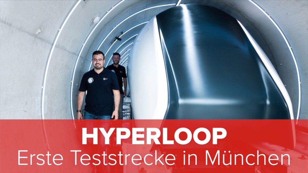 Hyperloop: Erste Teststrecke in München - COMPUTER BILD