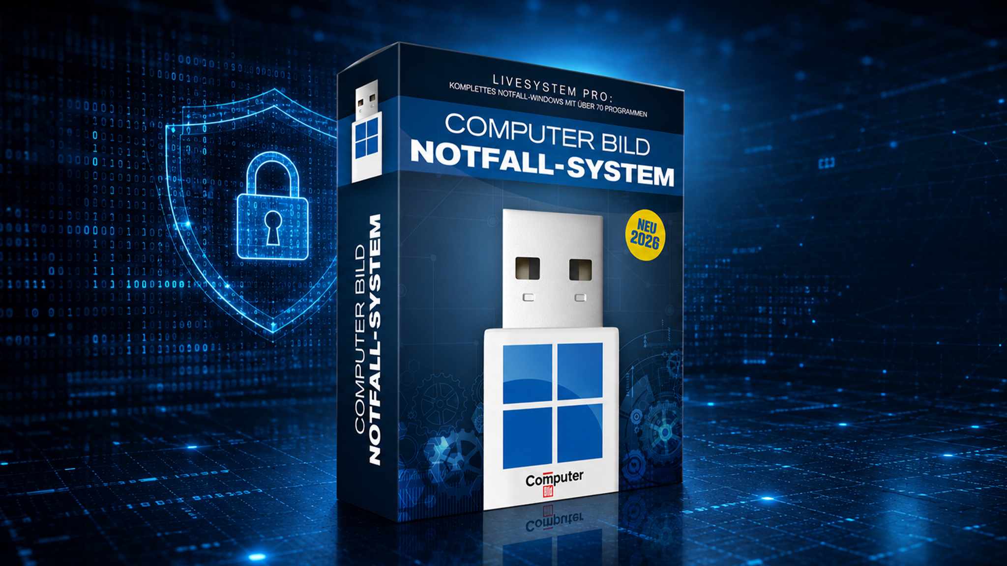 Windows reparieren: Das COMPUTER BILD Notfall-System 2026 hilft ...