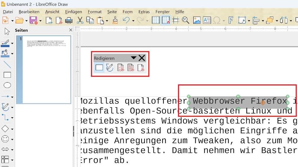 LibreOffice: Text schwärzen – so gehen Sie vor - COMPUTER BILD