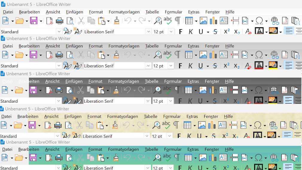 LibreOffice: Theme ändern – frisches Erscheinungsbild aktivieren - COMPUTER BILD
