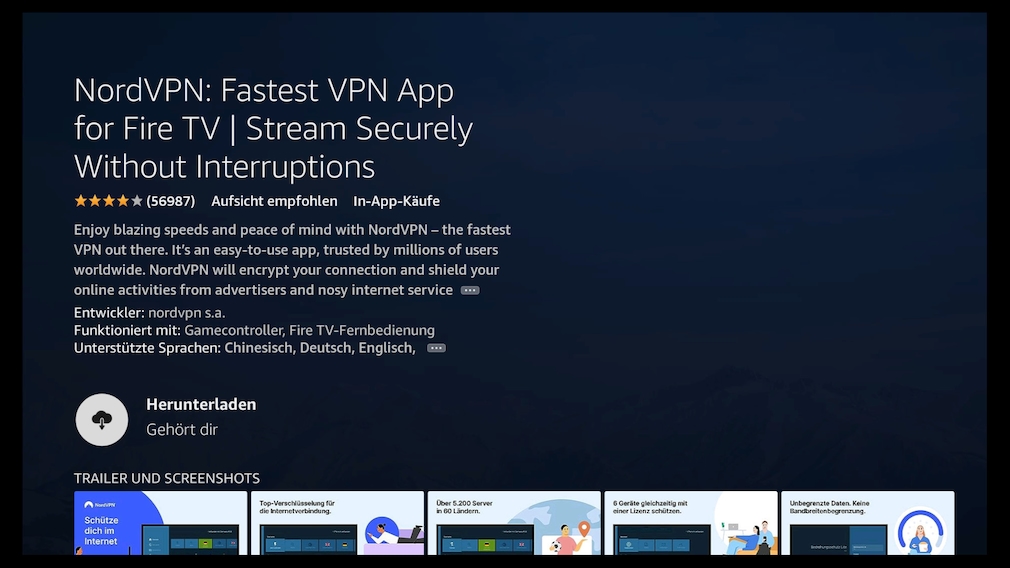 NordVPN auf Fire TV Stick installieren: So geht es - COMPUTER BILD