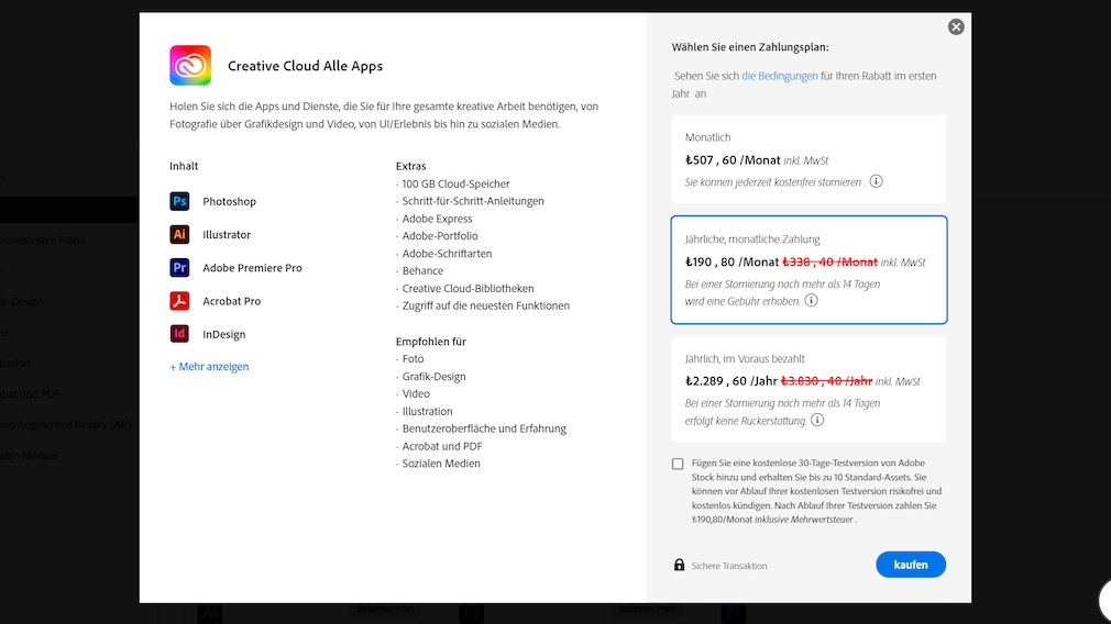 Adobe Creative Cloud: Jahresabo für 77 Euro statt 743 Euro - COMPUTER BILD