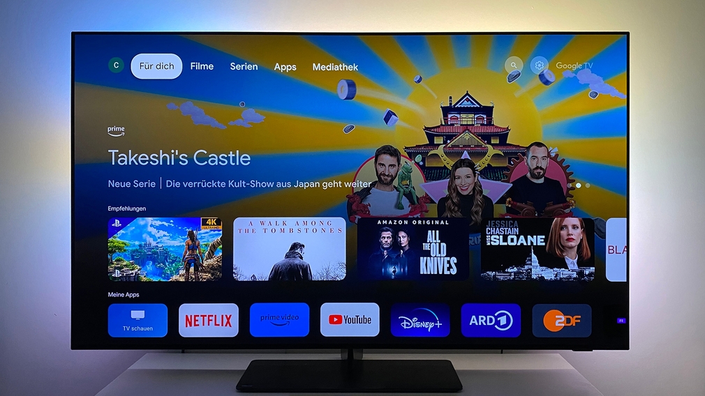Philips OLED808 im Test: Neuer OLED-Fernseher mit Ambilight - COMPUTER BILD