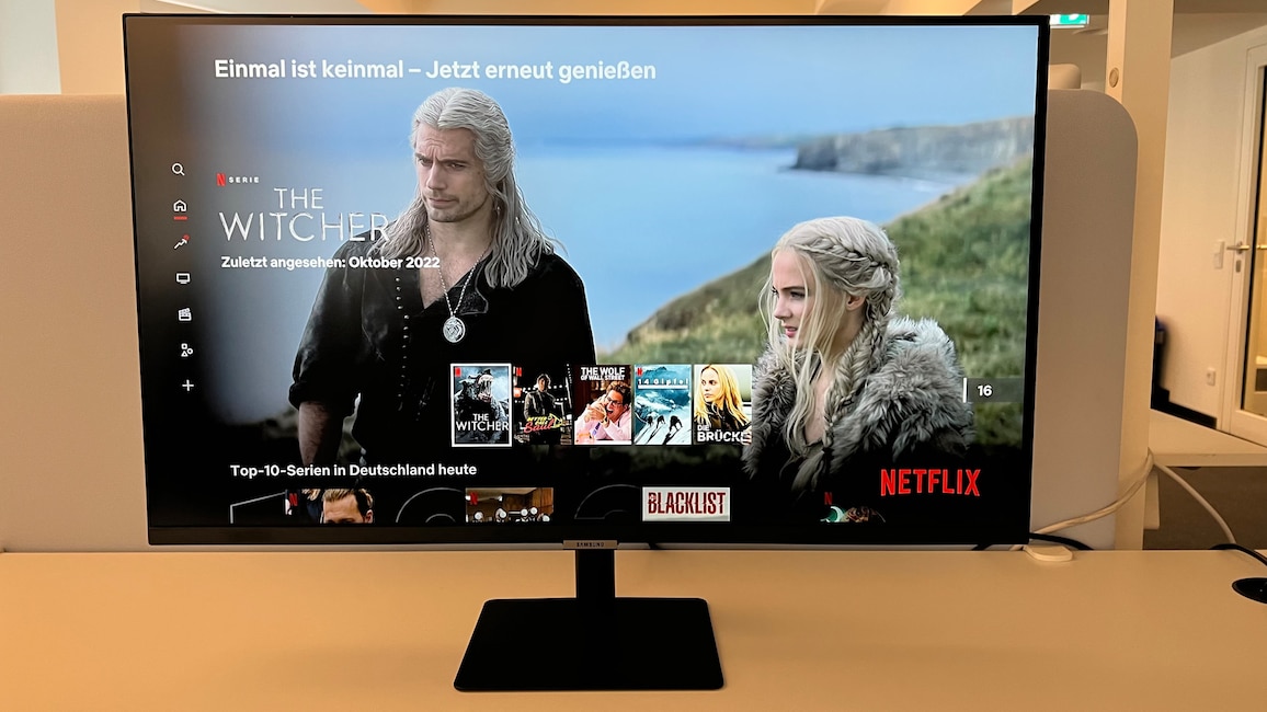 Samsung M7B im Test: Monitor und TV in einem! - COMPUTER BILD