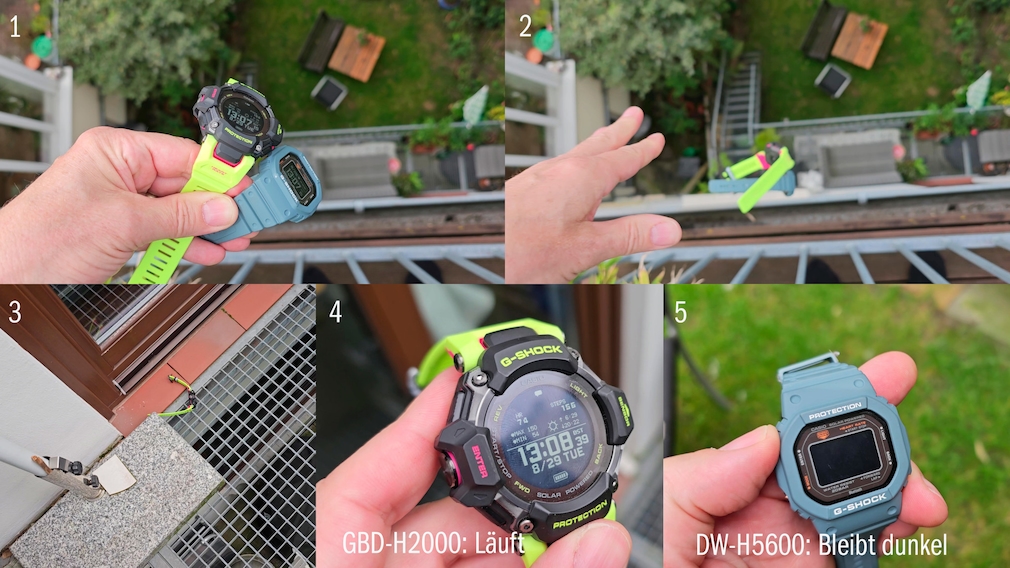 Casio G-Shock GBD-H2000, DW-H5600 mit Herzfrequenzsensor im Test ...